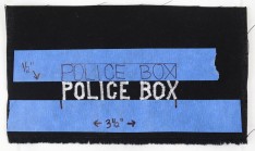 Police Box Wristlet Tutorial - Dog Under My Desk
