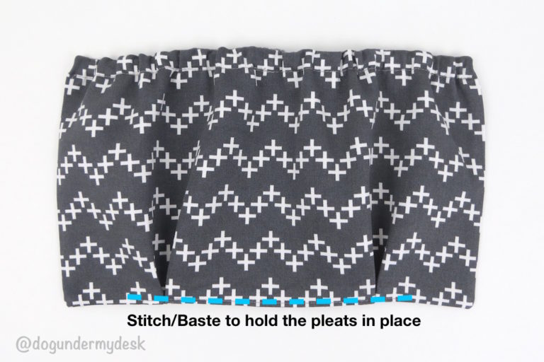 Elastic Pocket Tutorial - Dog Under My Desk